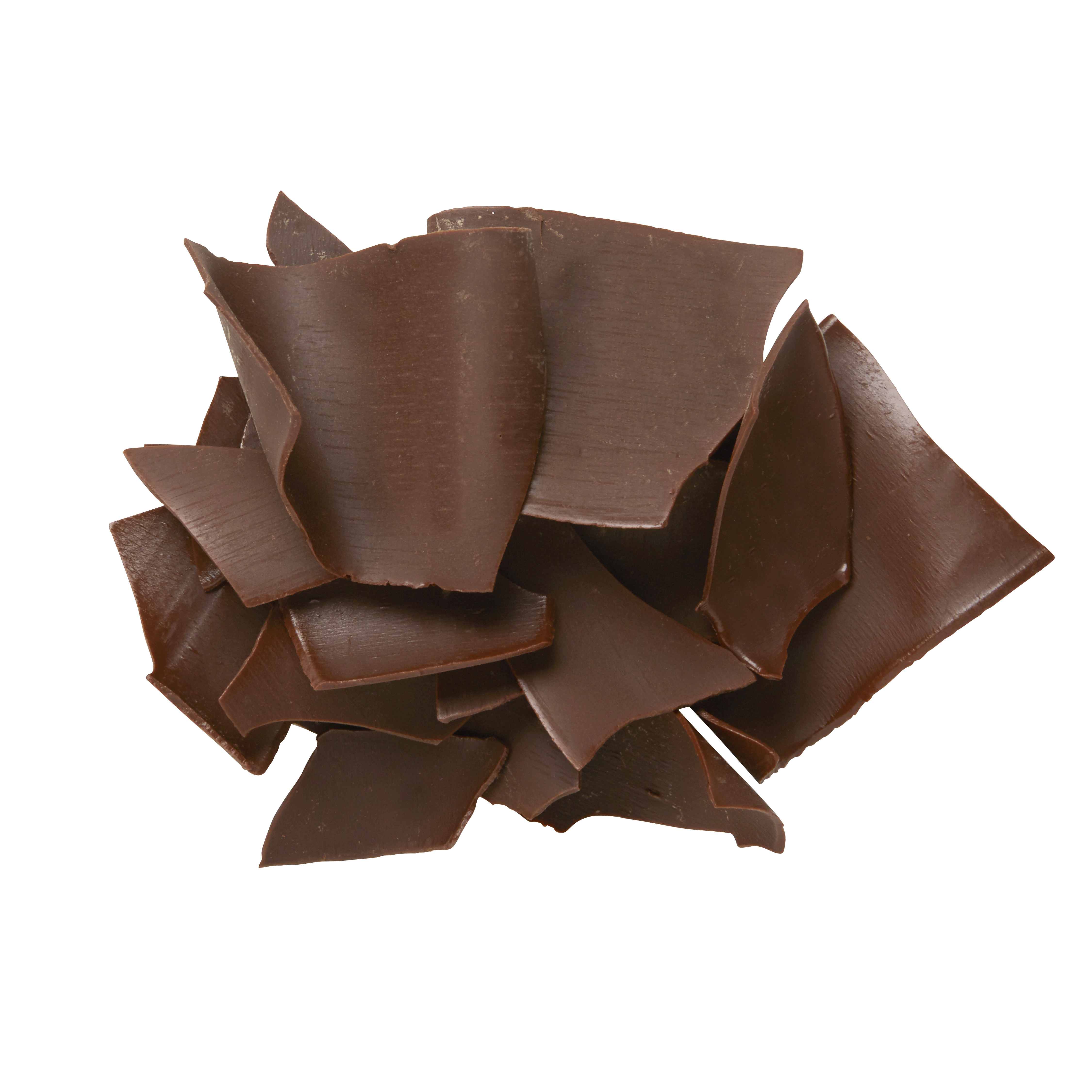 Mona Lisa - Dark Shavings | chocolate-academy.com Mona Lisa - Dark Shavings | chocolate-academy.com