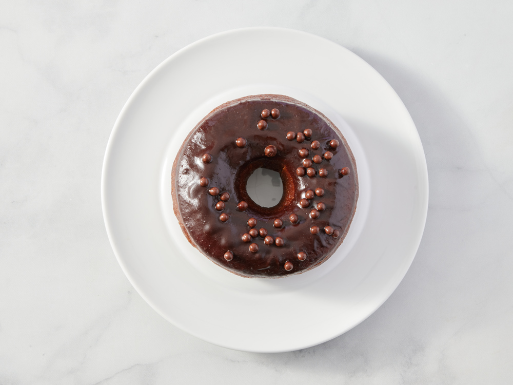 Beignet Double Chocolat Dunkin Donuts